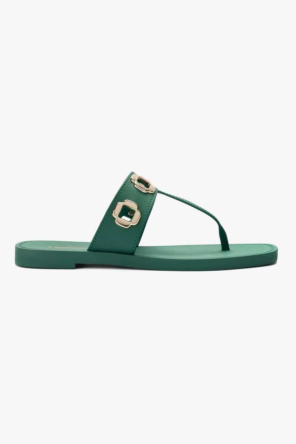 Flat Milan S PVC Verde – Larroudé Brasil